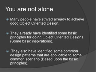Object Oriented Design SOLID Principles | PPT