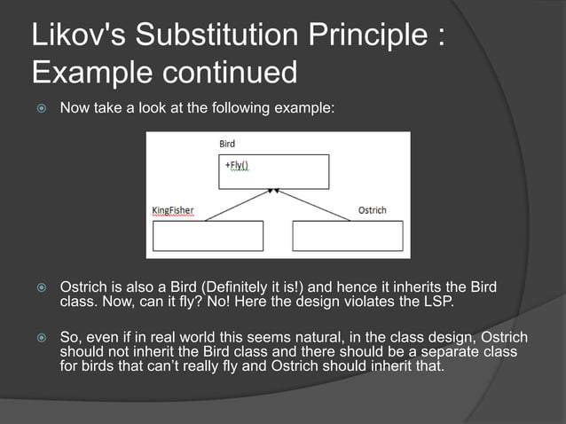 Object Oriented Design Solid Principles