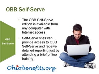 OBB standard power point | PPTX | Government Support and Welfare ...