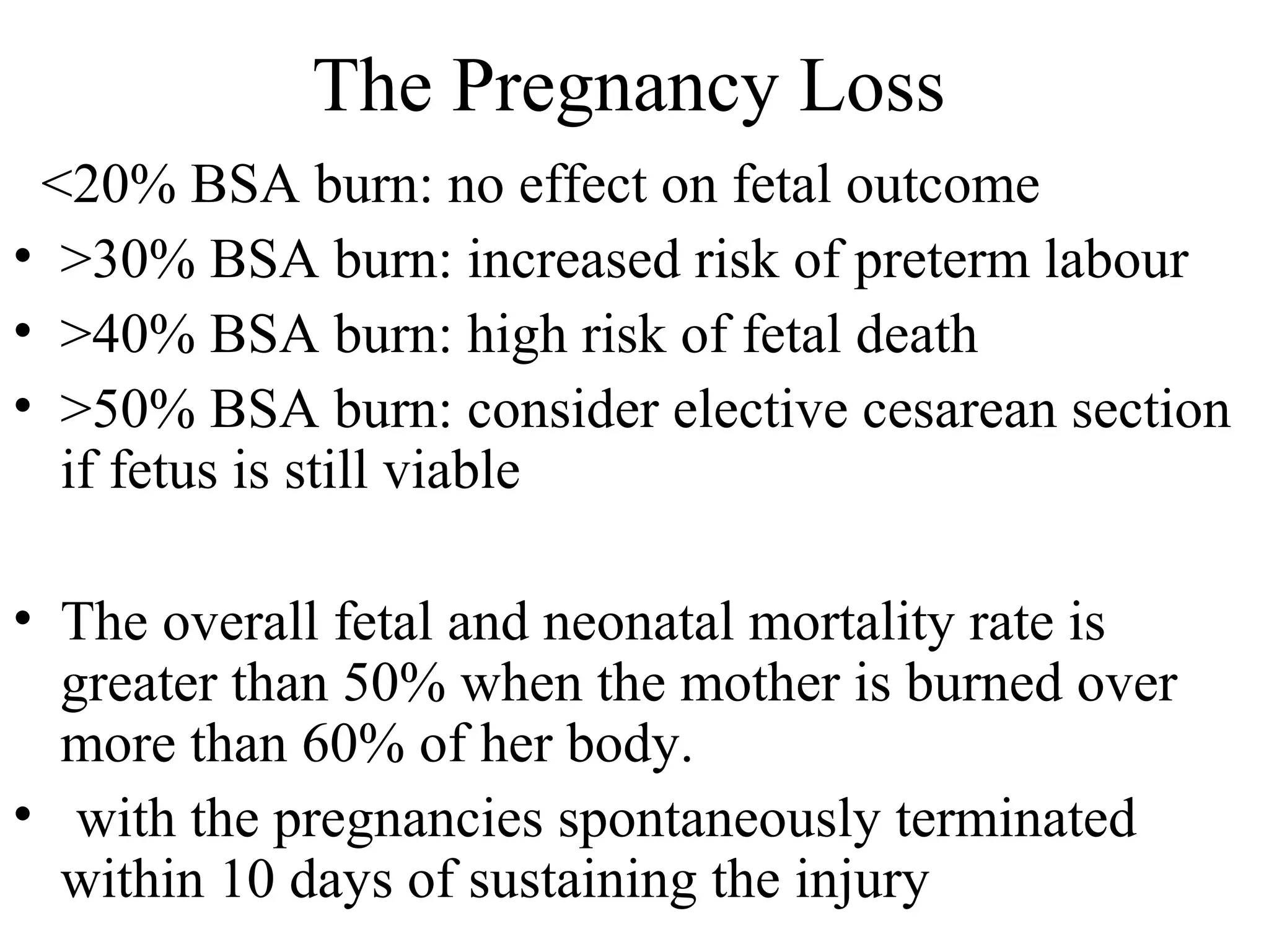 burns during pregnancy | PPT