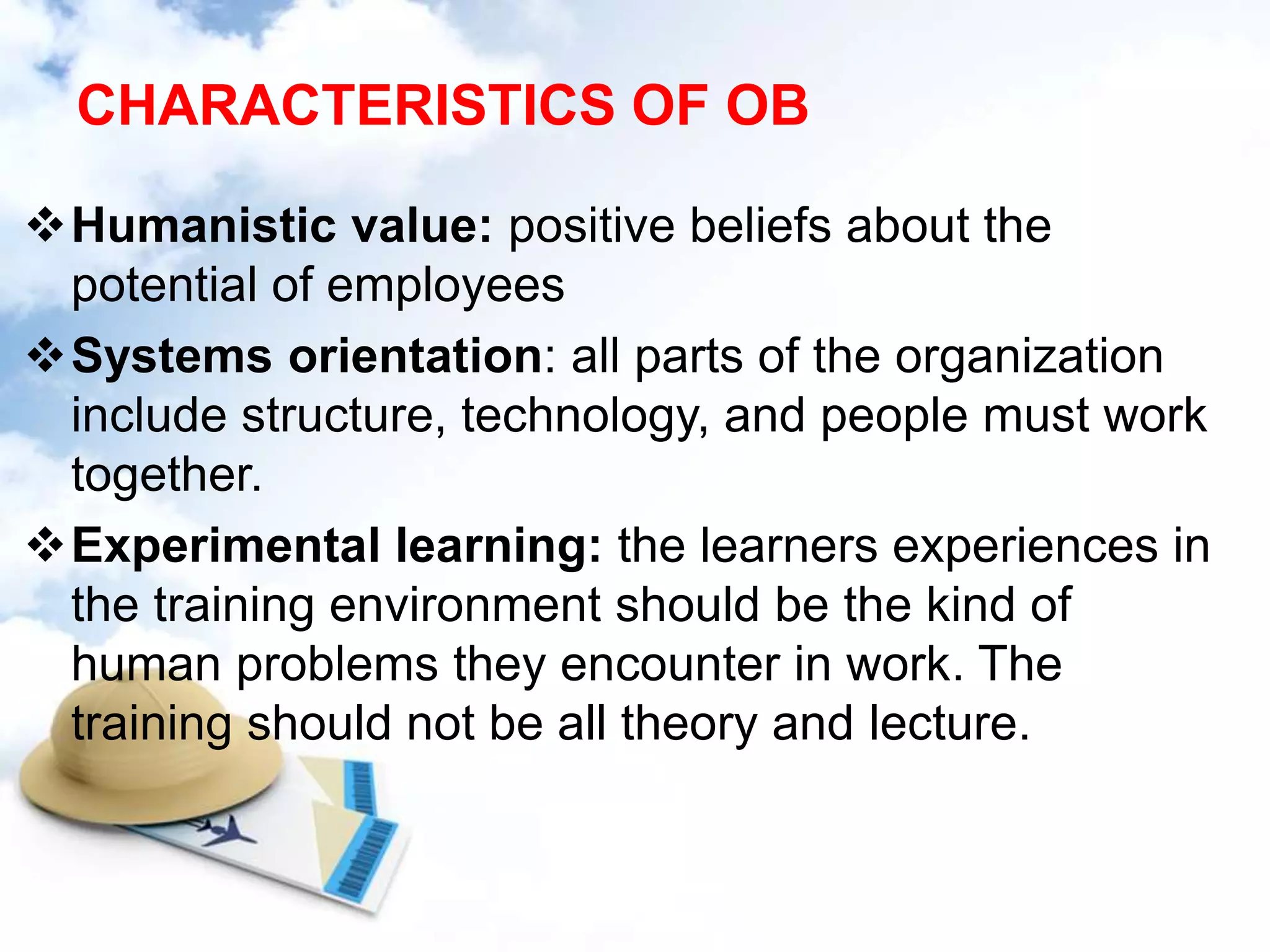 Organizational behaviour | PPTX