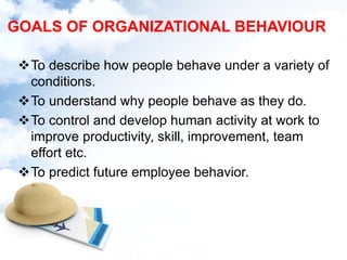 Organizational behaviour | PPTX