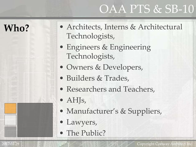 Obc 2012 sb 10 becor 2017 03 29 | PPTX | Houses | Real Estate