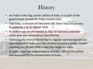 air india casestudy | PPTX