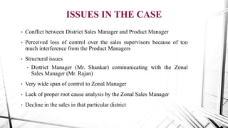 Organisational Behaviour case study conflict management | PPTX