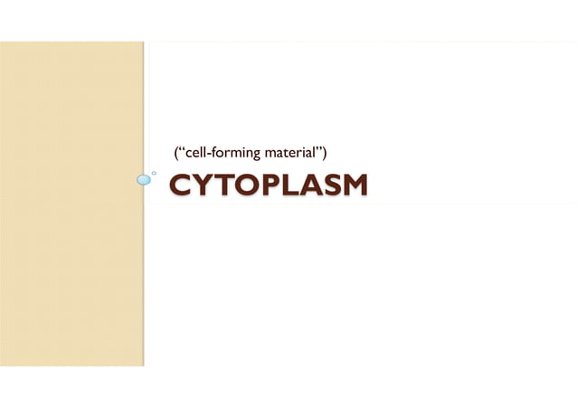 OBC CYTOLOGY.pdf ( properties , components and their functions in the ...