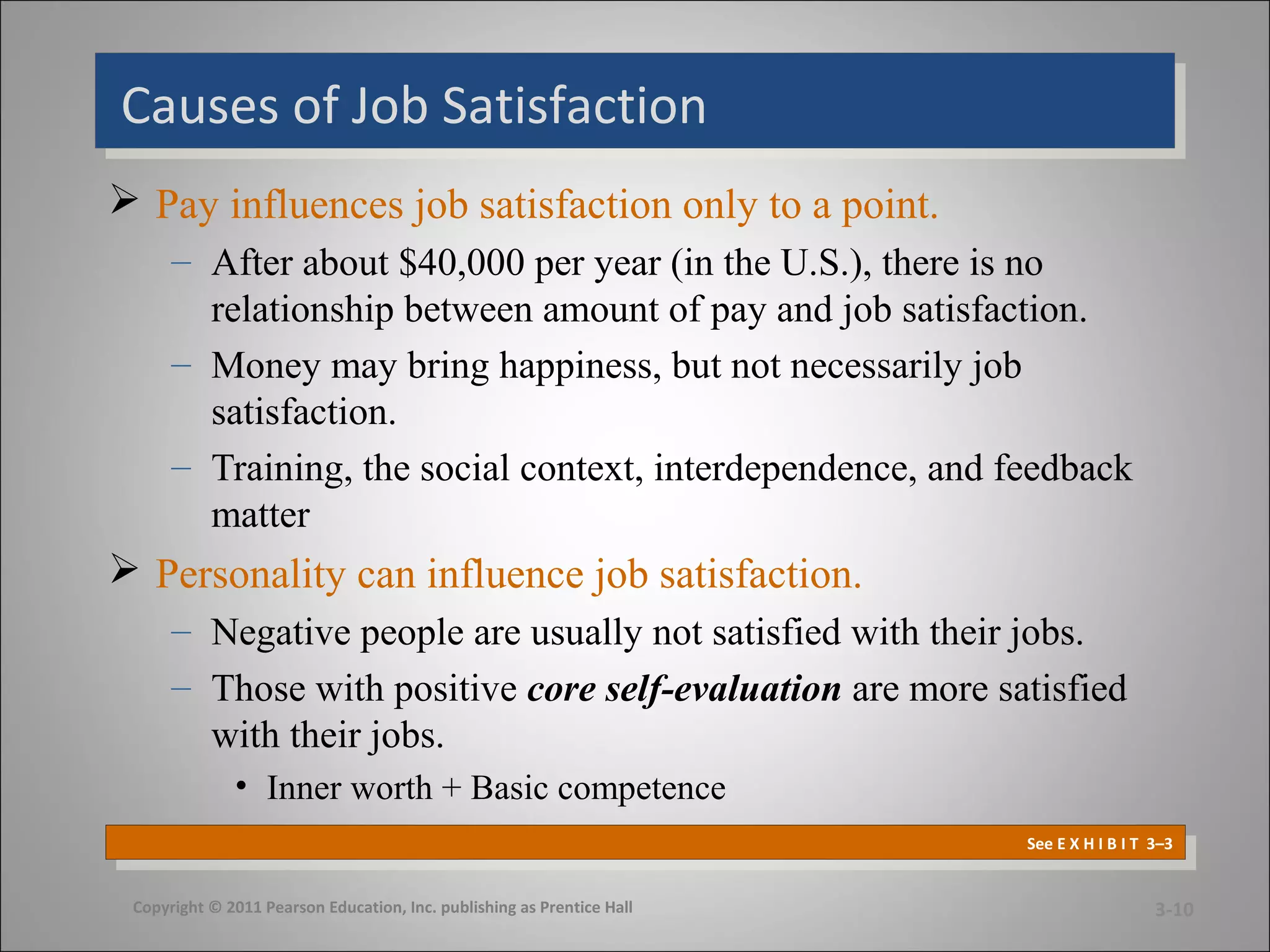 Chapter 3 Attitudes and Job Satisfaction | PPT