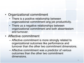 ch3 attitudes and job satisfaction | PPT