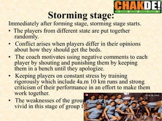 chak deIndia ppt (Organisational Behavior learning) | PPTX