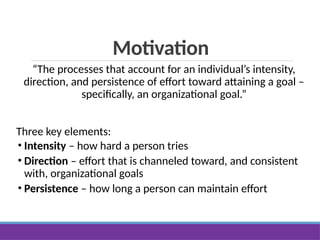 Org B Chap # 7 (Motivation Concepts).pptx