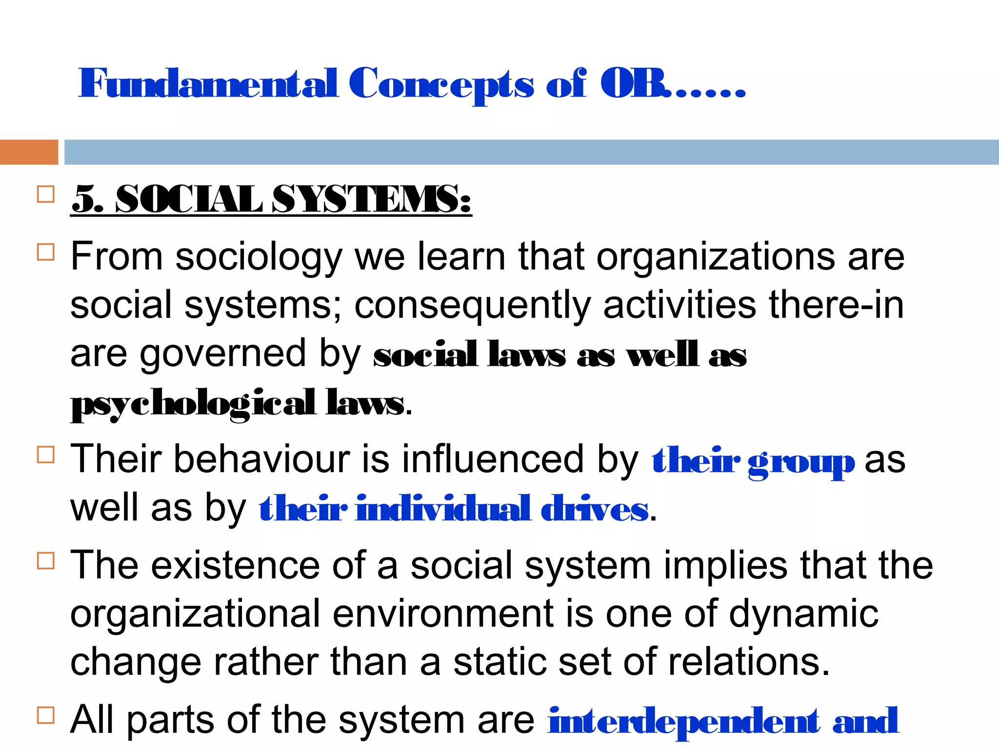 Introduction to Organizational Behavior | PPT