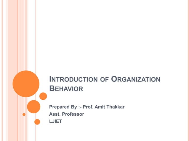Ob chp 1_introduction | PPT | Free Download