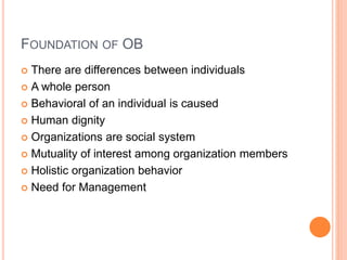 Ob chp 1_introduction | PPT