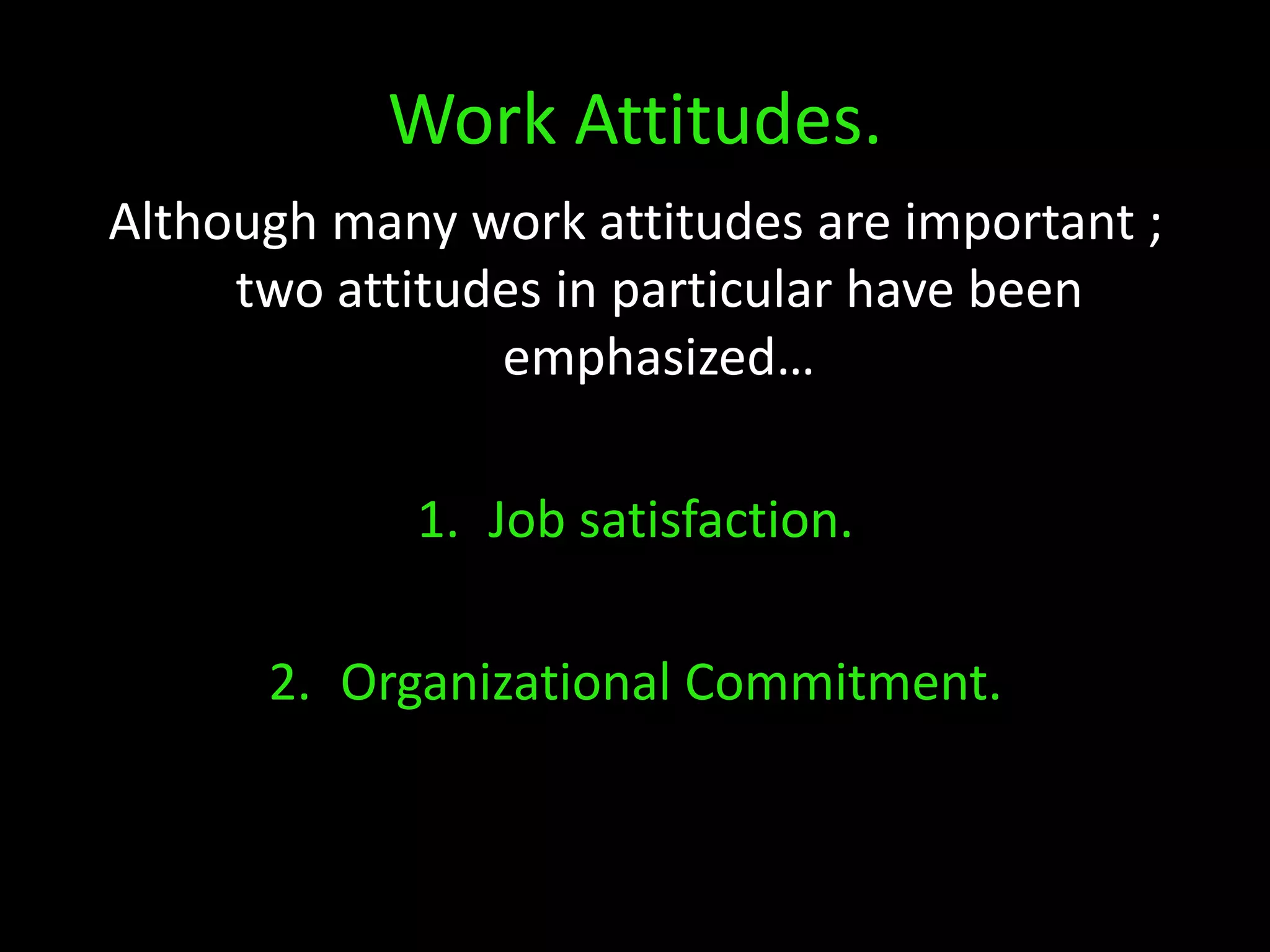 Organizational Behavior Chapter 3 | PPTX