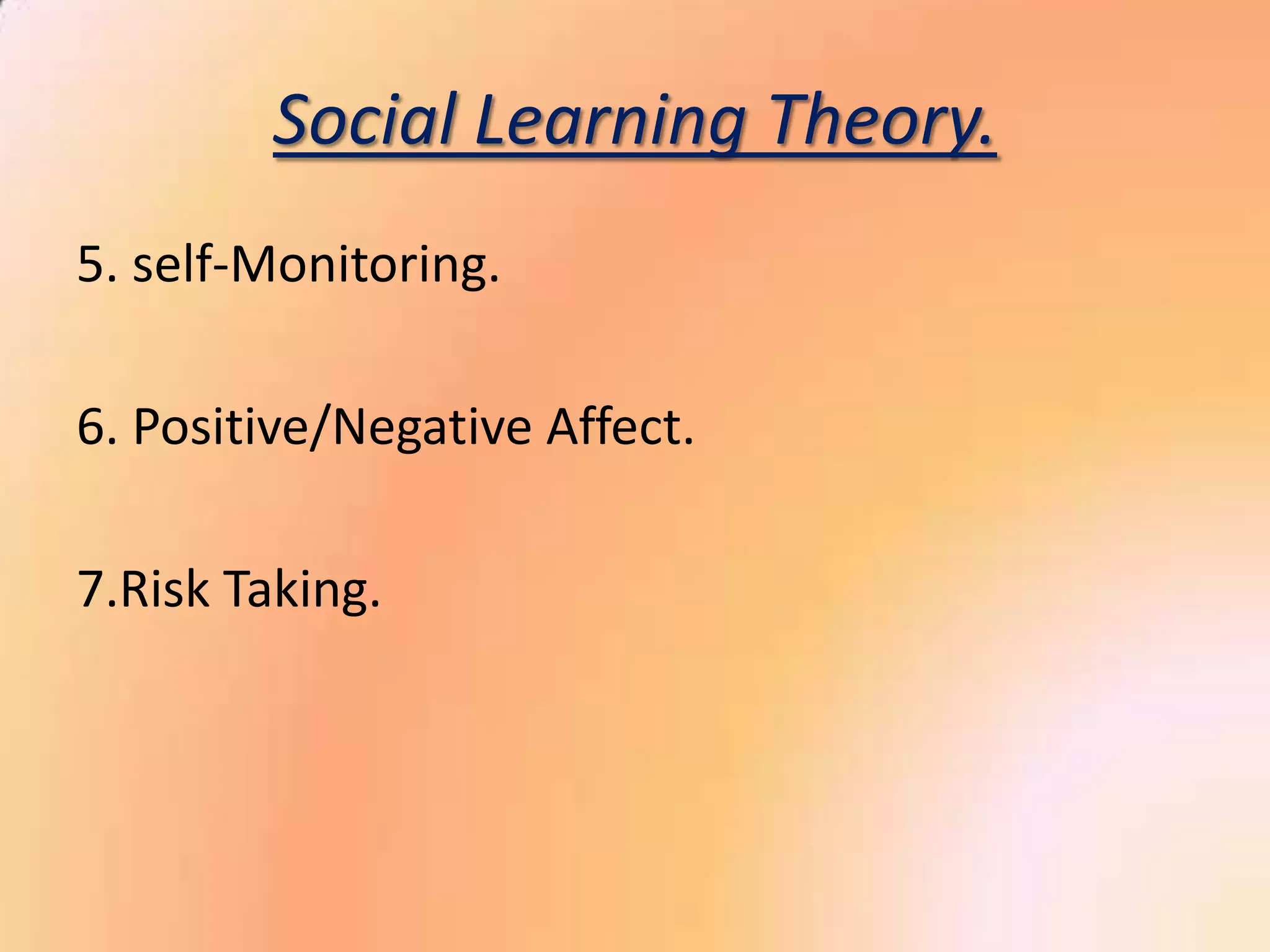 Organizational Behavior Chapter 4 | PPTX