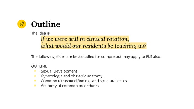 Obstetric and Gynecologic Clinical Anatomy | PPT