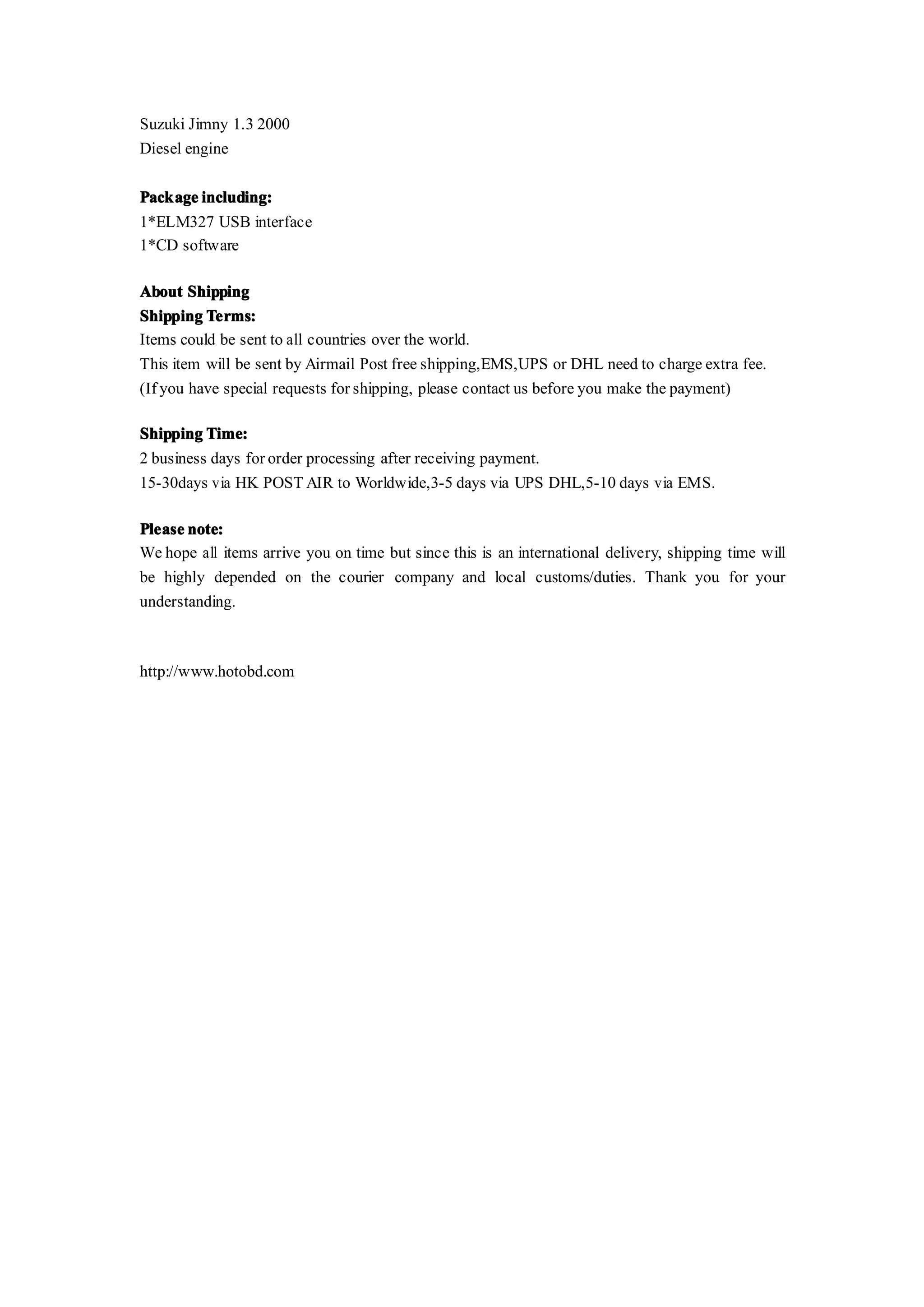 Obd2 elm327 v1.5 usb can bus scanner | PDF