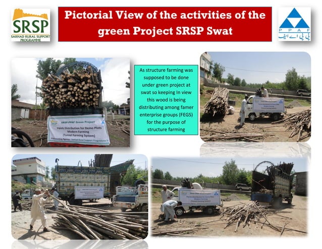 Pictorial View of SRSP GREEN Project | PDF | Agriculture | Industries
