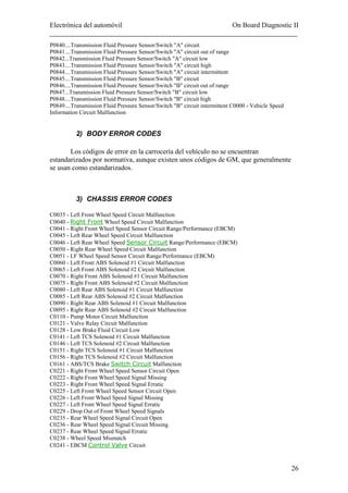 OBD-II On Board Diagnostics - Electrónica del automóvil | PDF