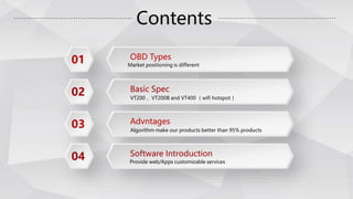 Obd ii vt200 & vt400 introduction | PPT