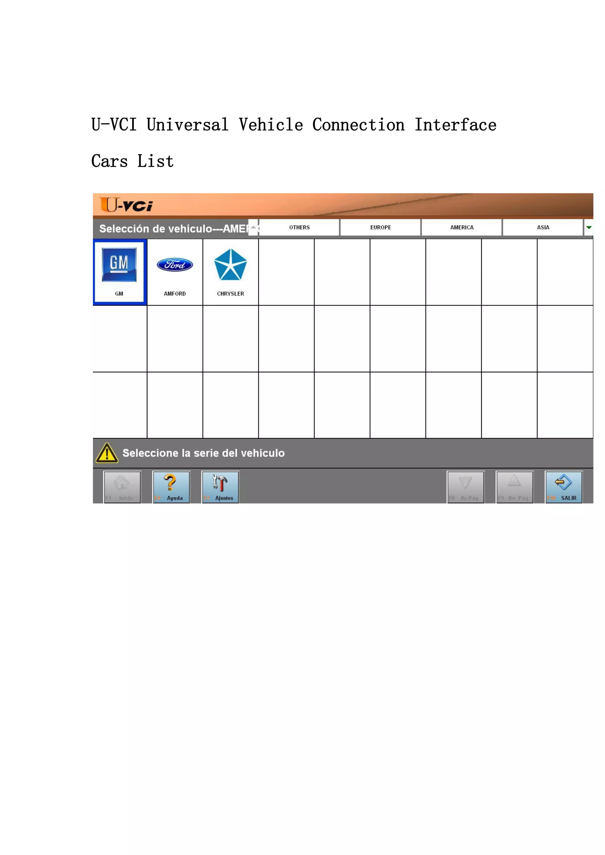 Obd leader u vci universal vehicle connection interface diagnostic ...
