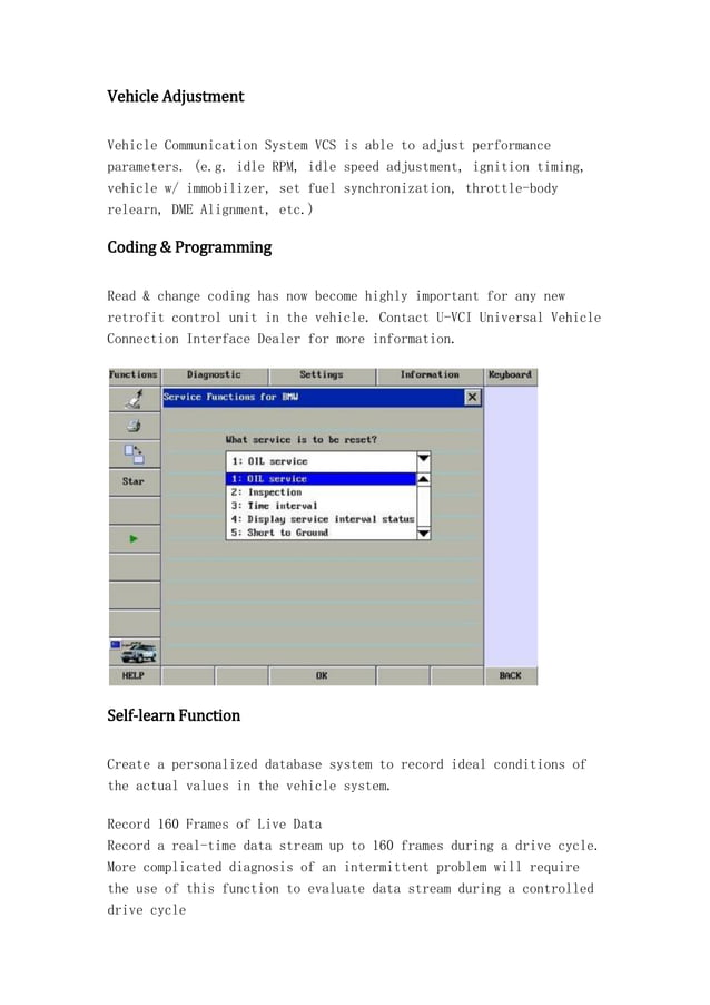 Obd leader u vci universal vehicle connection interface diagnostic ...