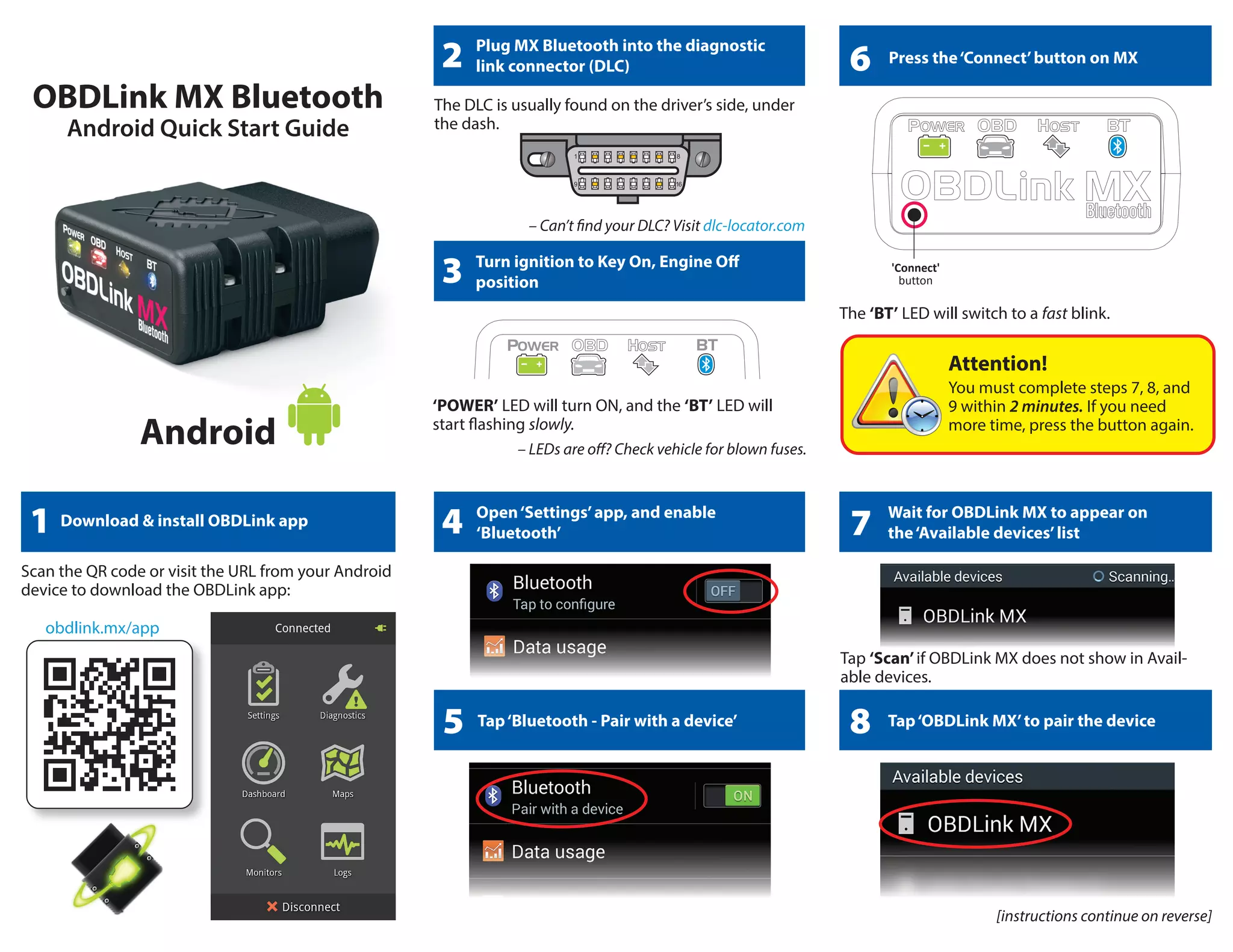 OBDLink MX Bluetooth User Manual | PPT