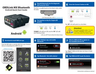 OBDLink MX Bluetooth User Manual | PDF