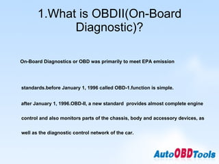 Obd system quick guide | PPT