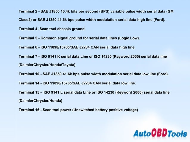 Obd system quick guide | PPT | Operating Systems | Computer Software ...