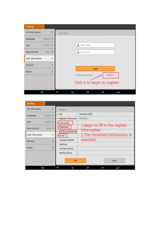 Obdstar x300 dp tablet register guide | PDF