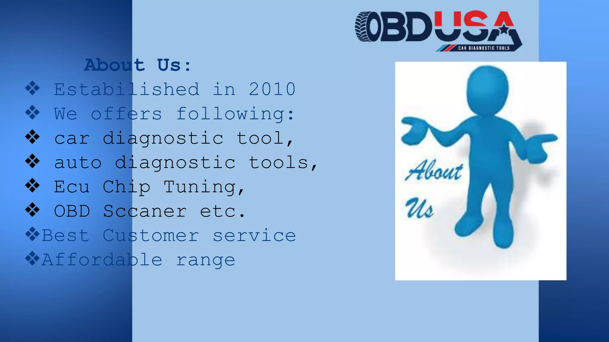 Obd usa | PPTX