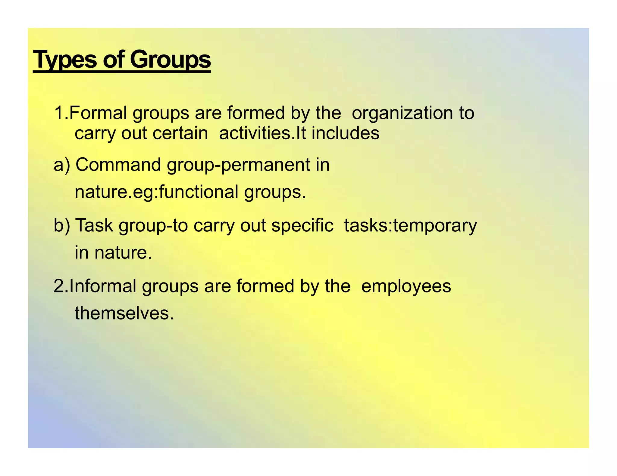 OB STRUCTURE & GROUP DYNAMICS | PDF