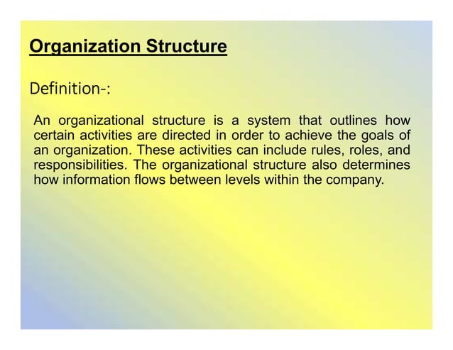 OB STRUCTURE & GROUP DYNAMICS | PPT
