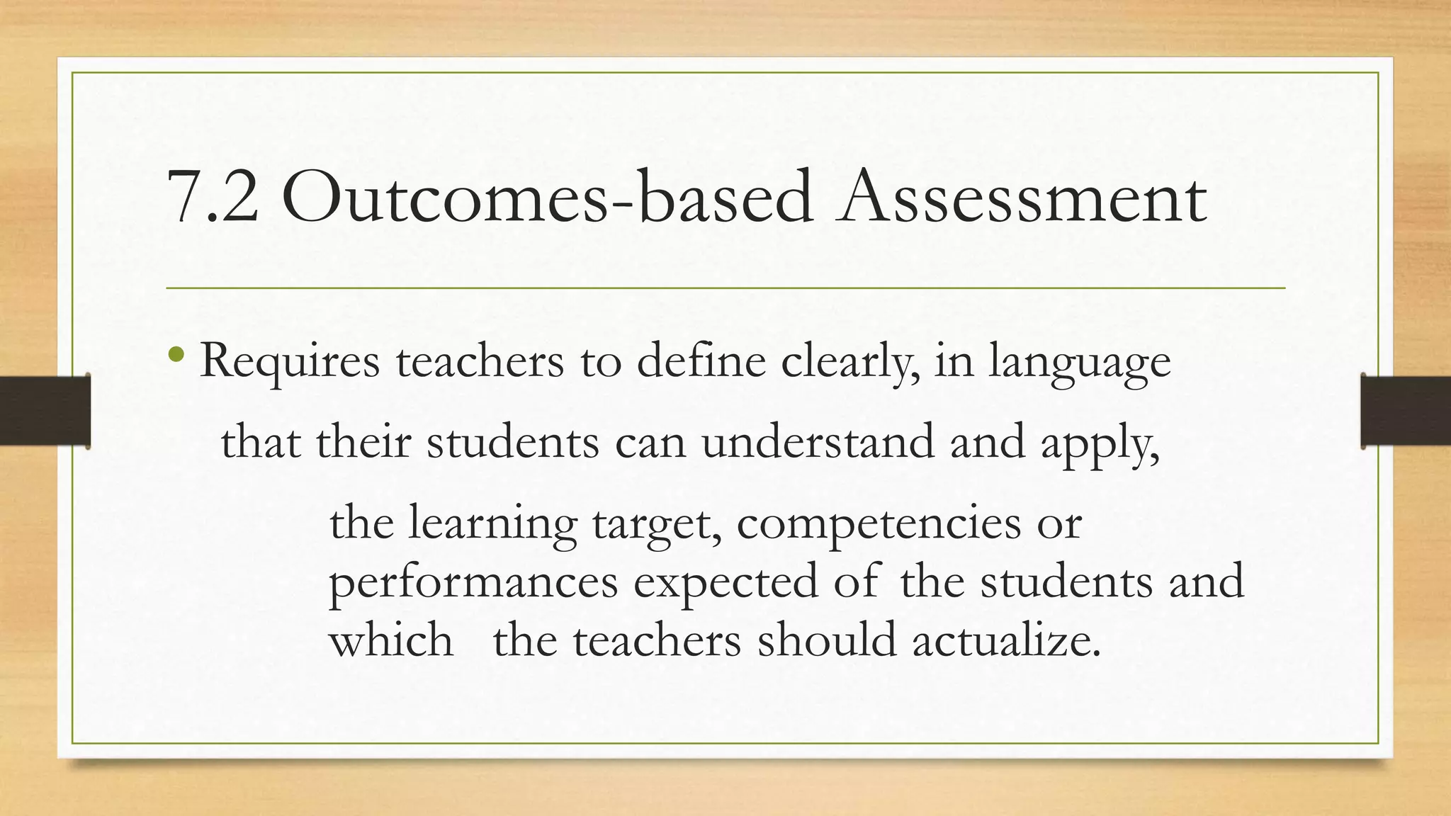 Outcomes-Based Education (OBE) | PPTX