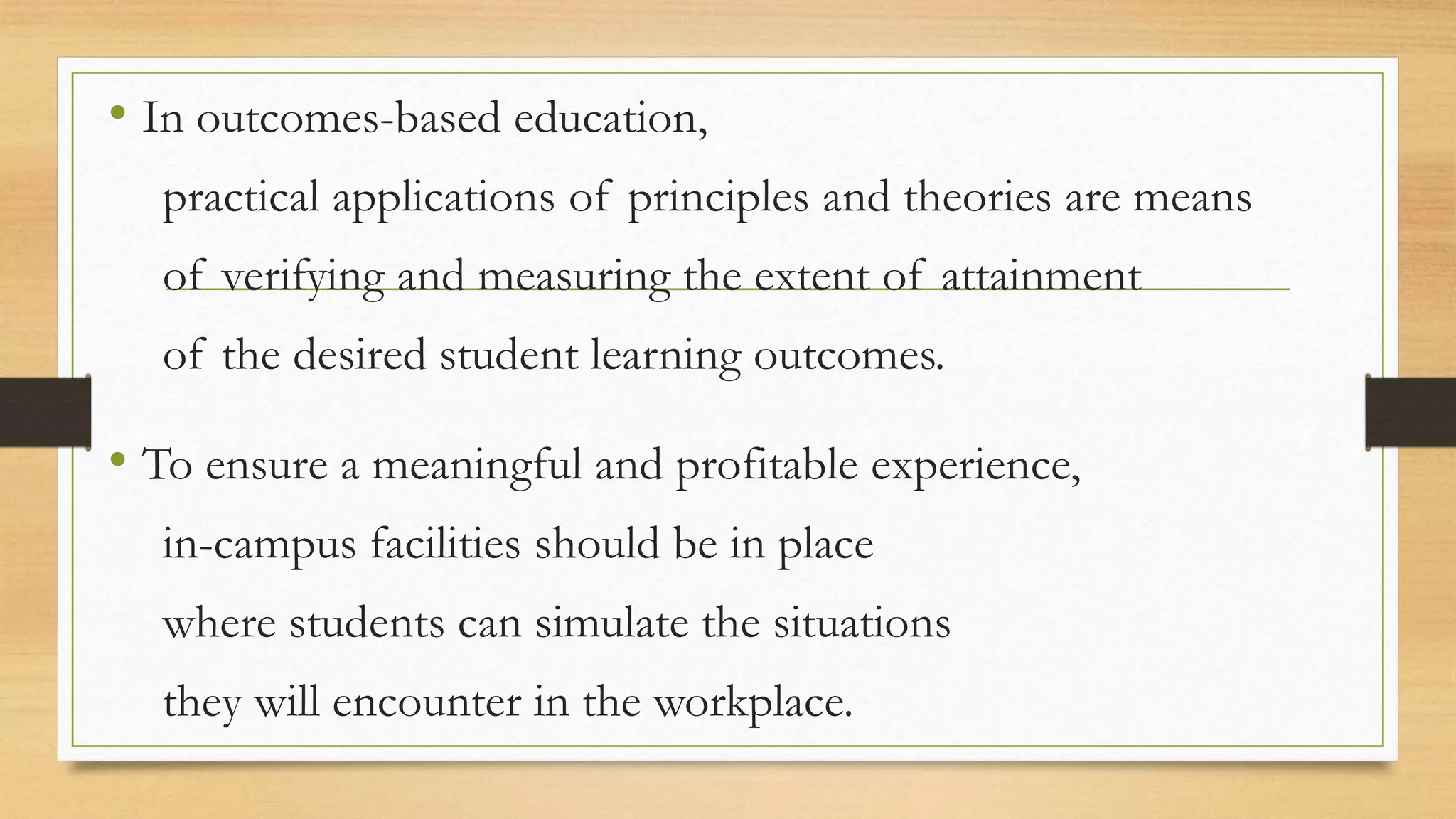 Outcomes-Based Education (OBE) | PPTX