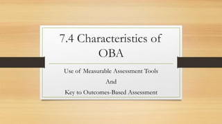 Outcomes-Based Education (OBE) | PPTX