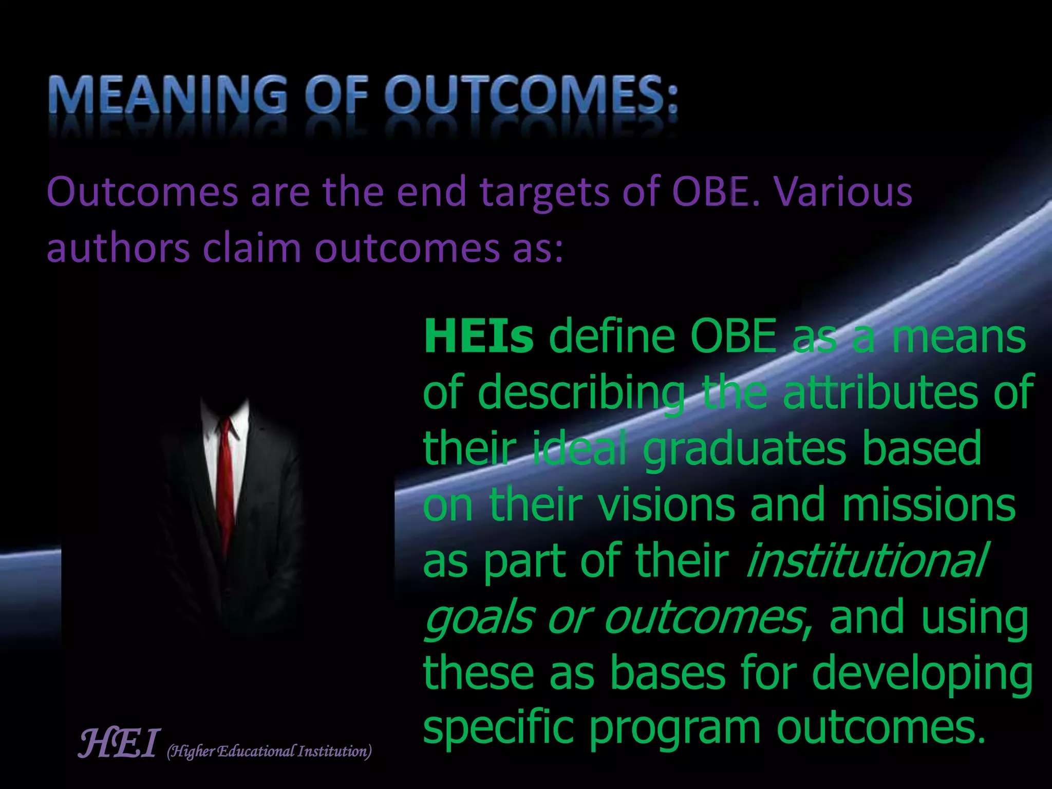 Outcomes-Based Education | PPTX