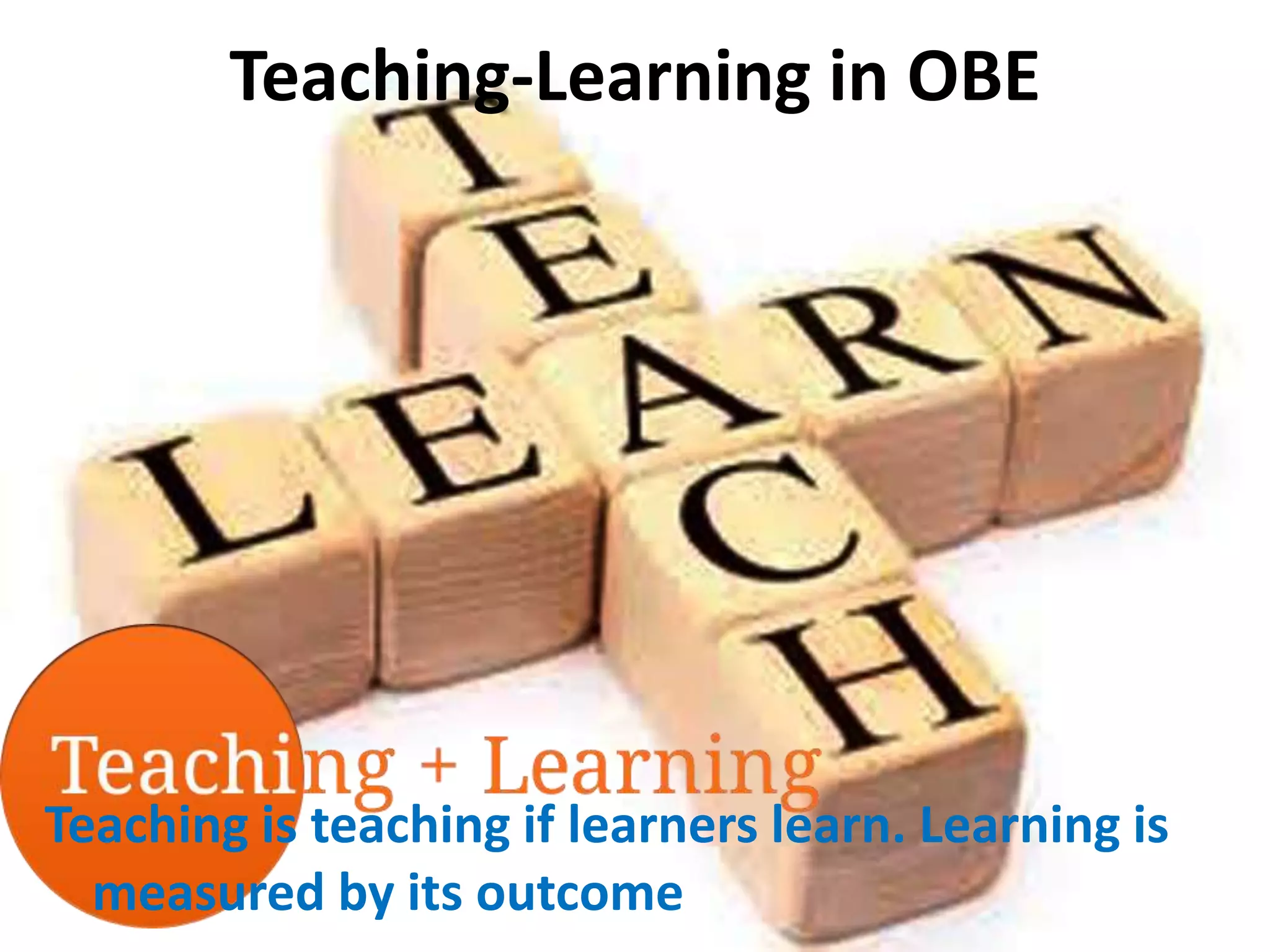 Outcomes-Based Education | PPTX