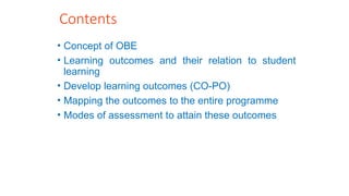 OBE for B.Pharm course as per rajiv gandhi university banglore.pptx ...