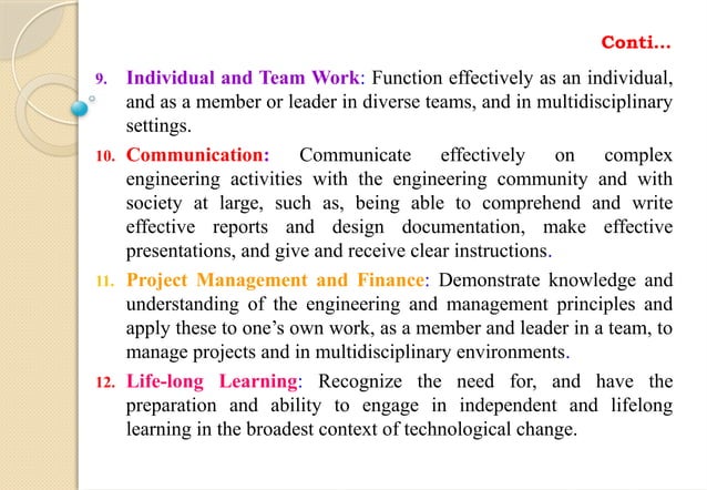 NBA OUTCOME BASED EDUCATION ACCREDITATION | PPTX