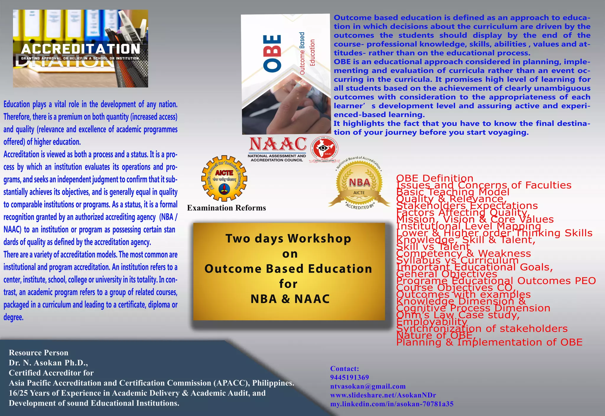 Outcome Based Education | PDF