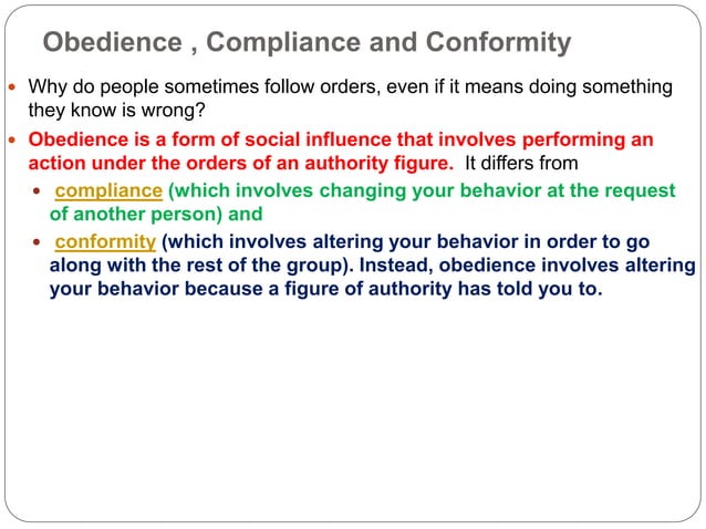 Obedience | PPTX
