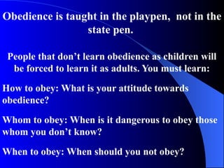 Obedience-vs.-Willfulness Values in the Workplace | PPTX
