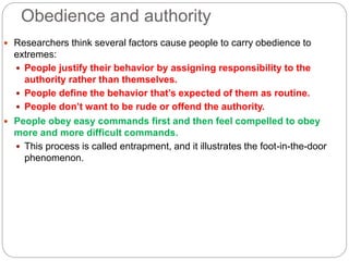 Obedience and authority | PPTX