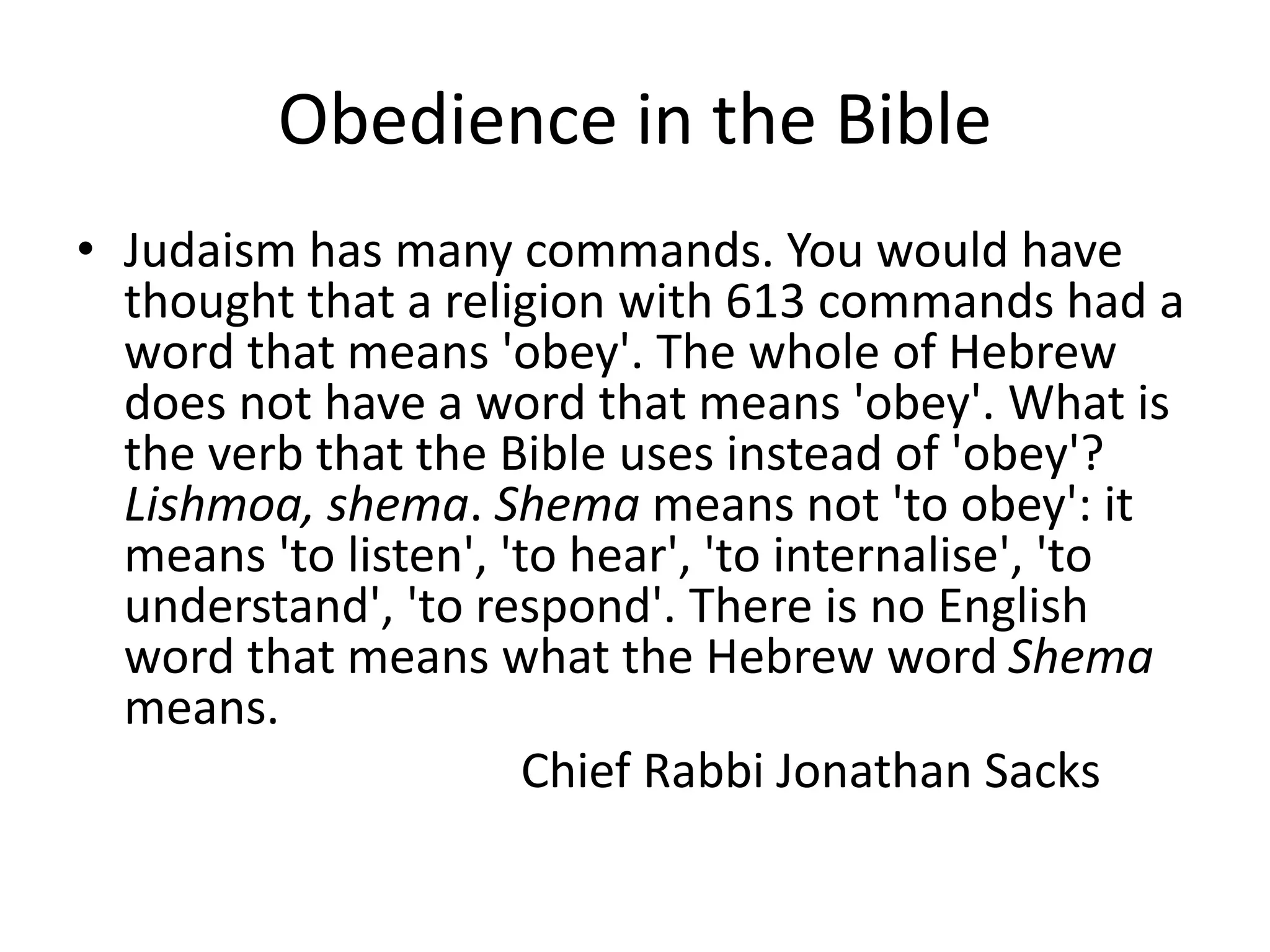 Obedience and conscience | PPT
