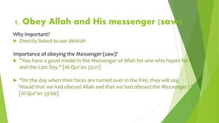 Obedience & Leadership | PPTX