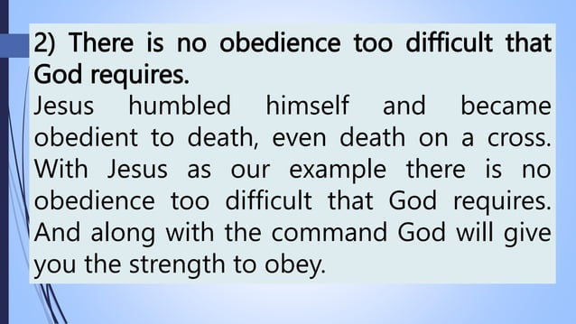 THE HUMBLE OBEDIENCE OF JESUS CHRIST .pptx