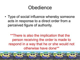 Obedience to authority | PDF