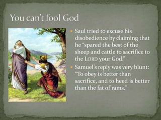 Obedience to God Is More Than a Ritual | PPT